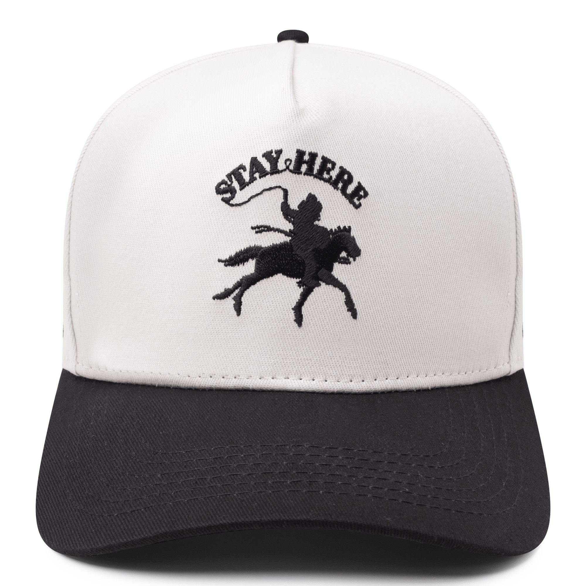 TWO TONE COWBOY SNAPBACK – Stay Here